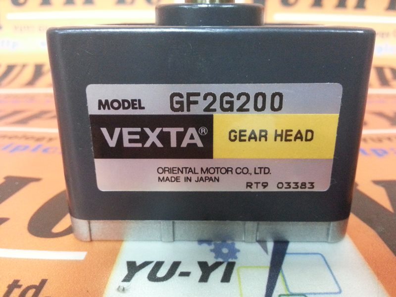 ORIENTAL GF2G200 VEXTA GEAR HEAD - PLC DCS SERVO Control MOTOR POWER SUPPLY IPC ROBOT